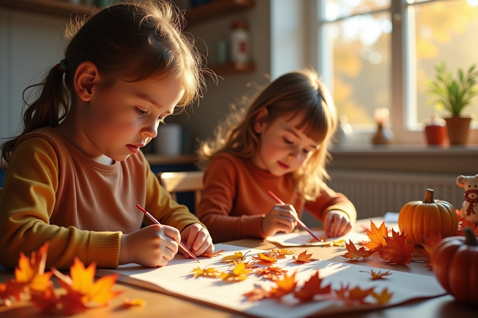 Spannende Basteln Mit 2jhrigen Kindern Herbst Bilder